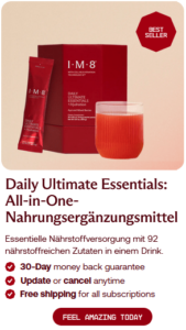 IM8 Health Erfahrungen: Lohnt sich das rote Supplement von David Beckham?